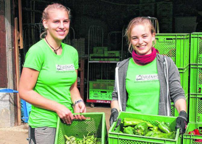 Carla Olbrich fühlt sich bei ihrem freiwilligen ökologischen Jahr in ...